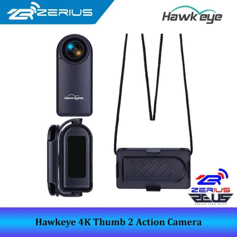 Jual Hawkeye 4k Thumb 2 Action Camera With Gyroflow Hawkeye Thumb 2 ...