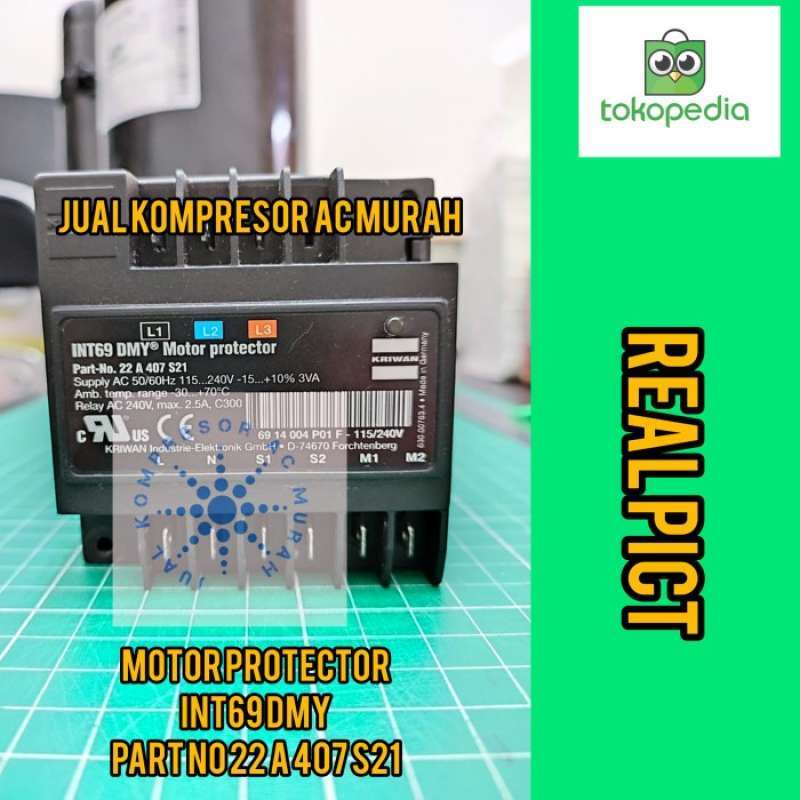 Promo Int69 Dmy Motor Protector Kriwan Part.no 22 A 407 S21 Diskon 33% ...