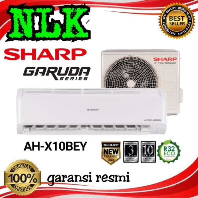 Promo Ac Sharp 1pk Sharp Ah-x 10 Bey Garuda Series Inverter + Pasang Diskon 33% Di Seller ...