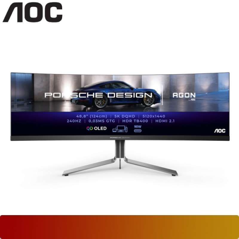 Jual Aoc Agon Pro Pd49 | Curved Gaming Monitor 49 Dqhd 240hz 0.03ms Di ...