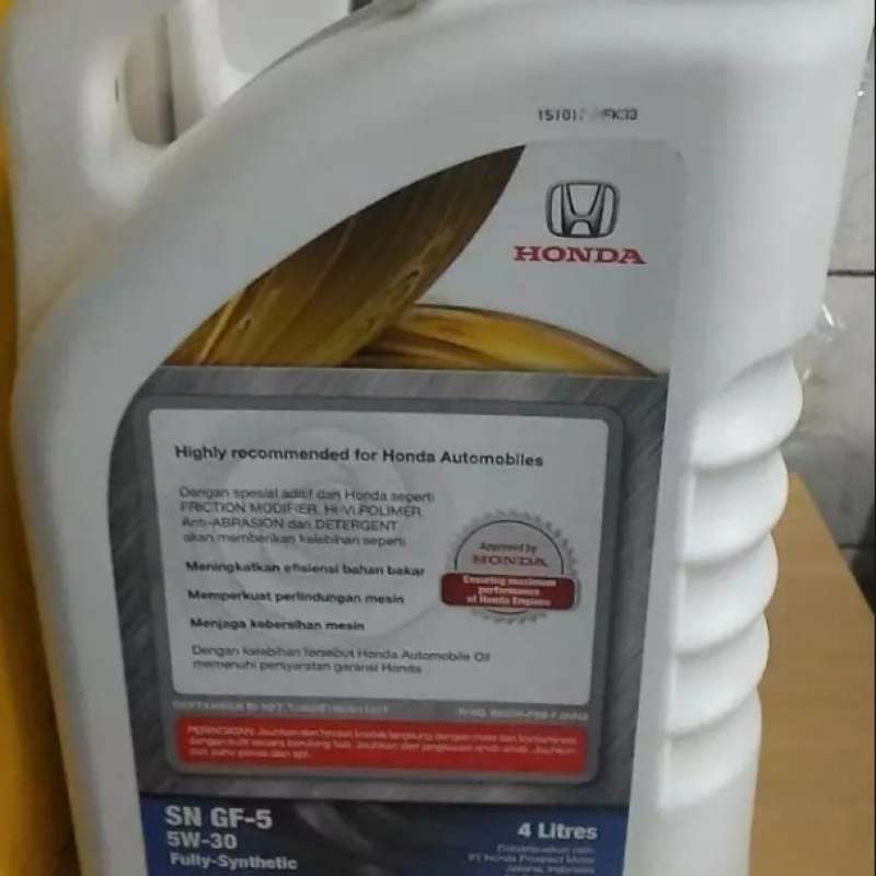 Promo Oli E Blue 5w-30 Sn Gf-5 4 Liter Diskon 23% Di Seller Busabusi ...