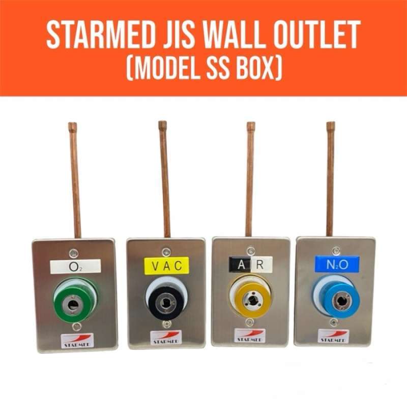 Promo Starmed Medical Wall Outlet Medis Jis (jepang) - Stainless Steel Box Diskon 33% Di Seller ...