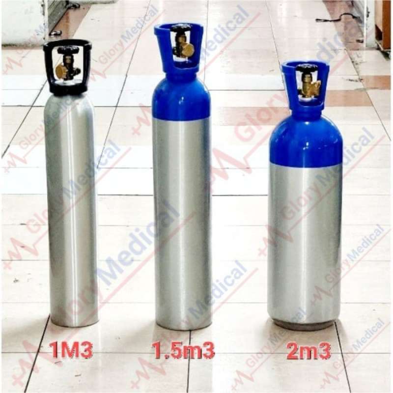 Promo Tabung Oxygen Oksigen Alumunium 1m3 Kubik /1.5m3 / 2m3 Diskon 33% ...