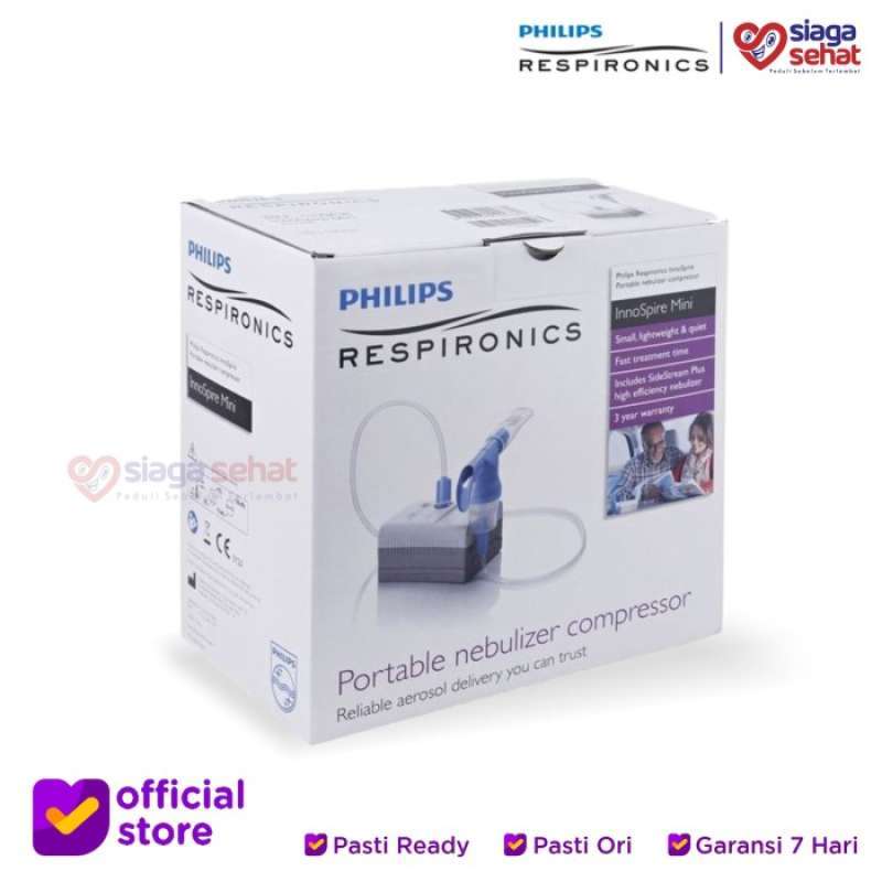 Promo Nebulizer Alat Bantu Pernapasan - Philips Innospire Mini With ...