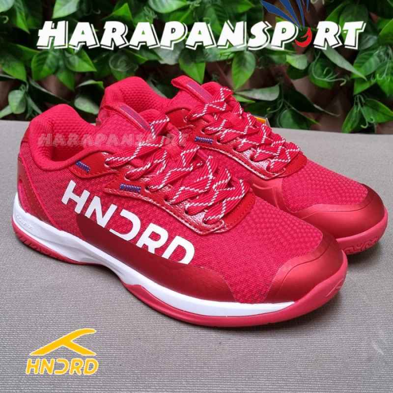 Promo Sepatu Badminton Hundred Xoom Pro Dewasa O.r.ig.in.al 100% - Red ...