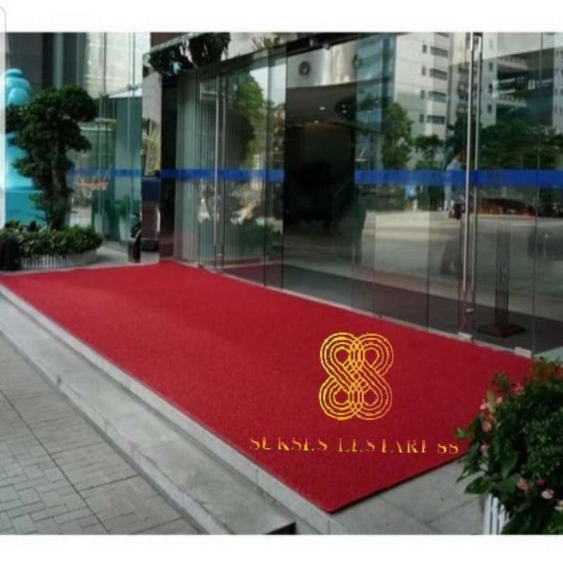 Promo Keset Karpet Karet Pvc Mie / Bihun 1,2m X 2,5m Baru - Abu2 Diskon ...