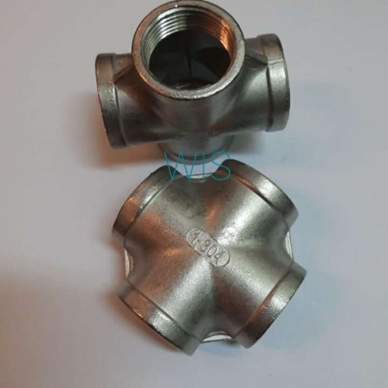 Promo Cross Tee 1,5 Inch Ss304 / Cross Tee 1 1/2 Inch Stainless Steel ...