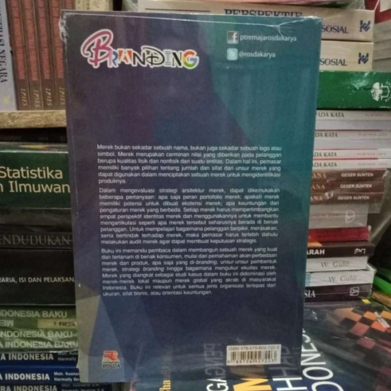 Jual Buku Branding Memahami Dan Merancang Strategi Merek - Wirania ...
