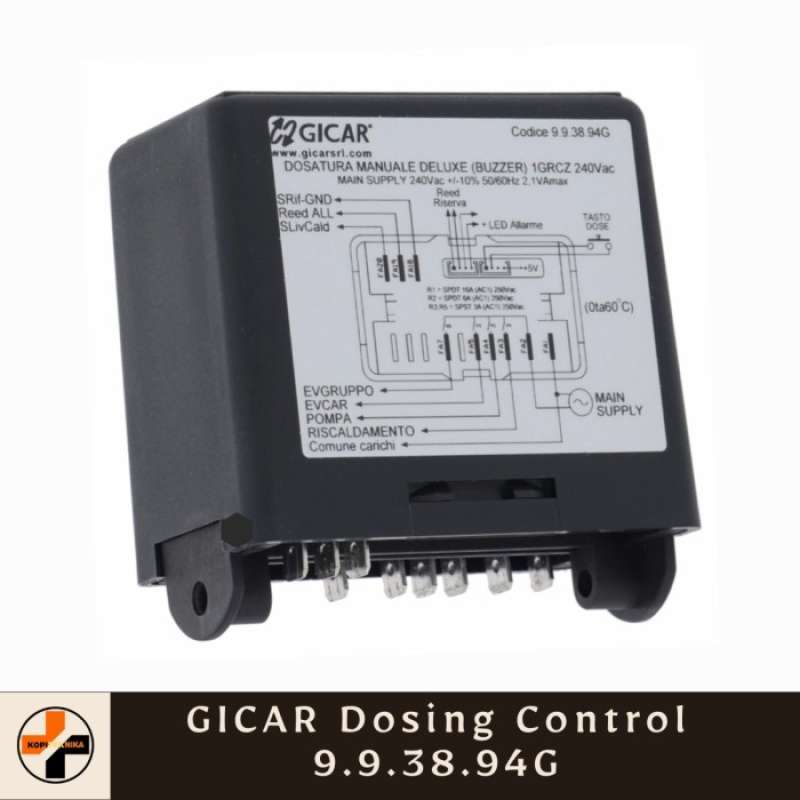 Promo Gicar Dosing Control 1g/240v 50hz Mesin Kopi Espresso Orchestrale ...