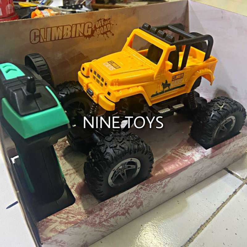 Promo Promo- Rc Jeep Offroad Remote Control Offroad Mini Smoke Crawler ...