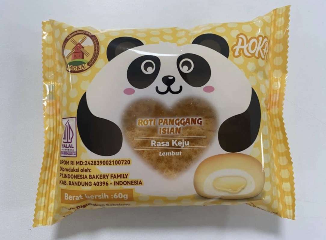 Jual Aoka Roti Panda (rasa Keju) Di Seller Leaa - Distributor Aoka (samping Mushola Al Imron ...