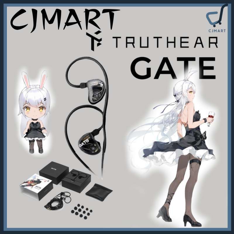 Promo Truthear Gate 10mm Dynamic Driver 1dd In-ear Monitor Iem High ...