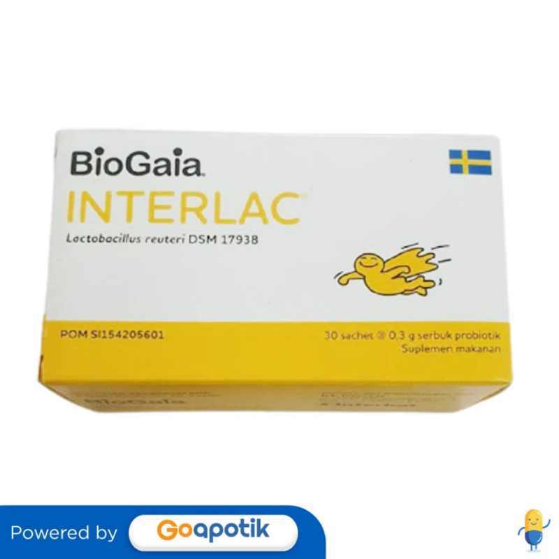 Jual Interlac 0.3 Gram Box 30 Sachet Di Seller Apotek Adapotek Soputan ...