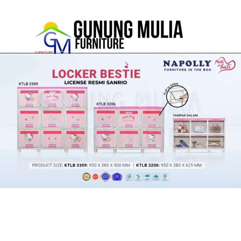 Jual Loker Kayu Terbuka 💯 Harga Murah & Kualitas Terbaik November 2025