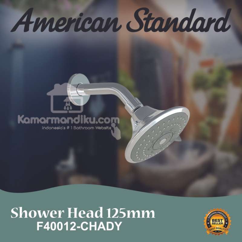 Promo American Standard Head Shower F40012 Chady With Arm Diskon 52% Di ...