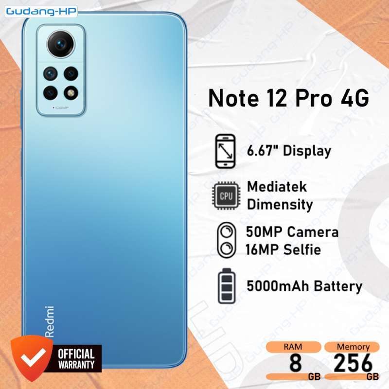 Redmi Note 12 4 G 🔥 Harga & Spesifikasi Terbaru Mei 2026