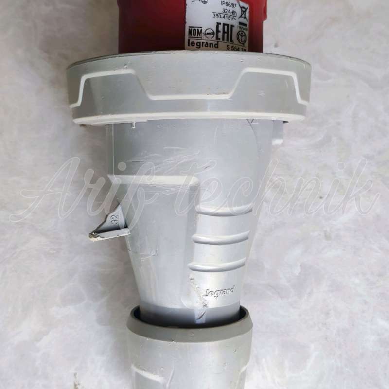 Jual Plug Mounting Legrand 5 554 38 / Legrand 555438 32a 3p+e Ip66 Ip67 ...