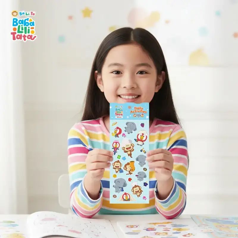 Jual Balita Sticker Daily Activities Baba Lili Tata Di Seller Balita ...