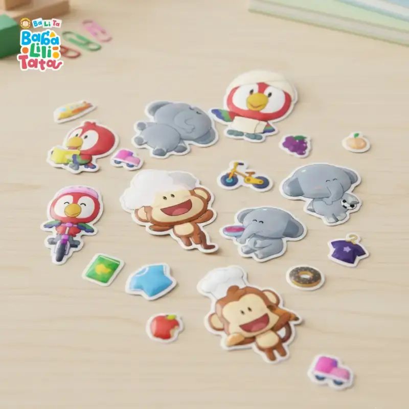 Jual Balita Sticker Daily Activities Baba Lili Tata Di Seller Balita ...