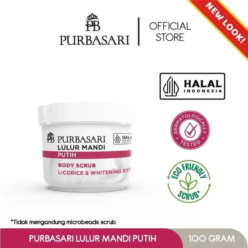 Jual [lebih Murah] Purbasari Lulur Mandi 100gr & 200 G / Body Scrub ...