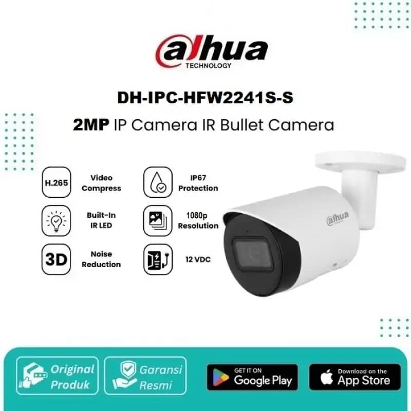 Cctv Dahua Ir Bullet Garansi Resmi Indonesia 🔥 Harga Murah Juni 2026