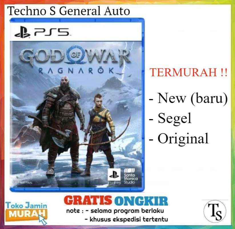 Promo PS5 God Of War Ragnarok / Kaset CD BD PS 5 GOW Ragnarok Diskon 17% di Seller General Auto ...