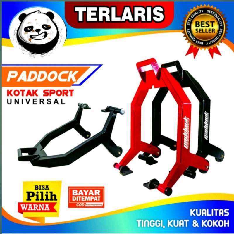 Promo Paddock Motor Standar Paddock Besi Kotak Motor Sport Warna Ninja ...
