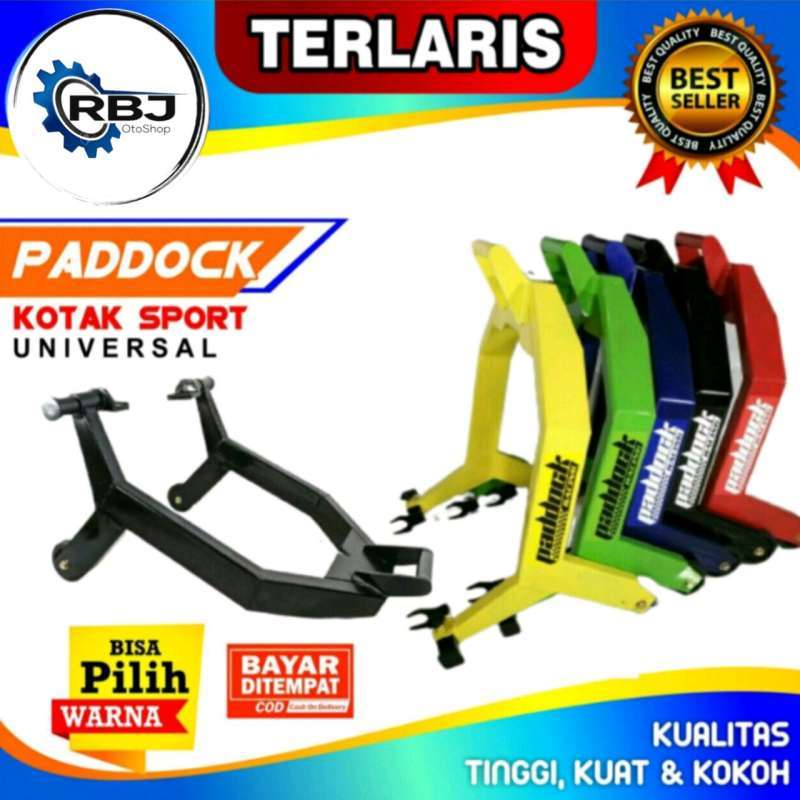 Promo Paddock Motor Standar Paddock Besi Kotak Motor Sport Warna Ninja ...