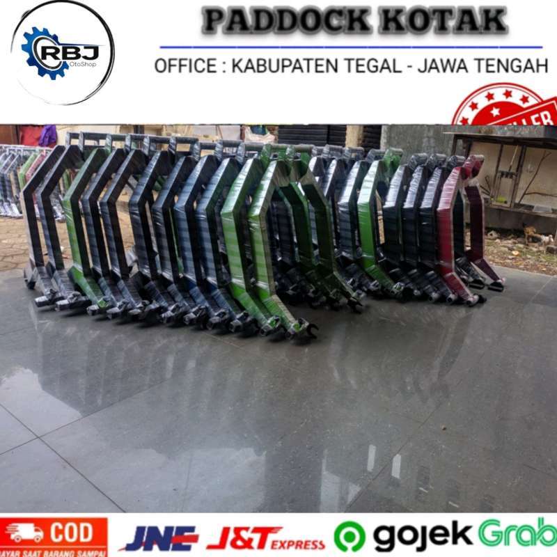 Promo Paddock Motor Standar Paddock Besi Kotak Motor Sport Warna Ninja ...