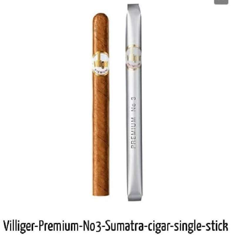 Jual Villiger Premium No 3 Sumatra C1g4r Kemasan Paper Pack Isi 5 ...