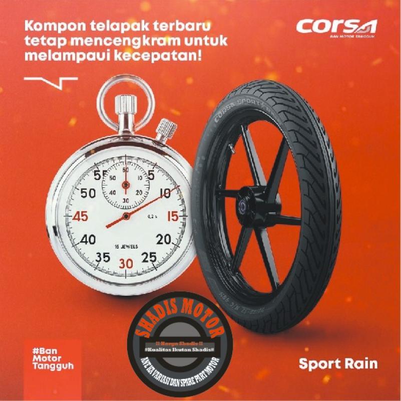 Jual Ban Motor Merk Corsa Tubeless Tipe Sportrain Ukuran 70/90 Ring 17 ...