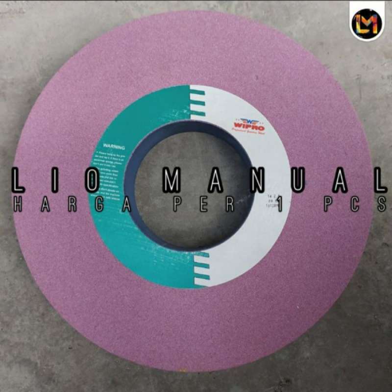 Promo Grinding Wheel Pa 80 Lv1a 355 X 50 X 127 Grit 80 Batu Gerinda 14 ...