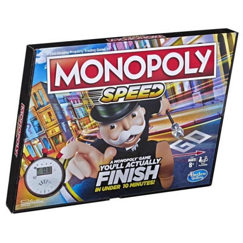 Promo Monopoly SPEED Hasbro Gaming Board Game Diskon 23% di Seller ...