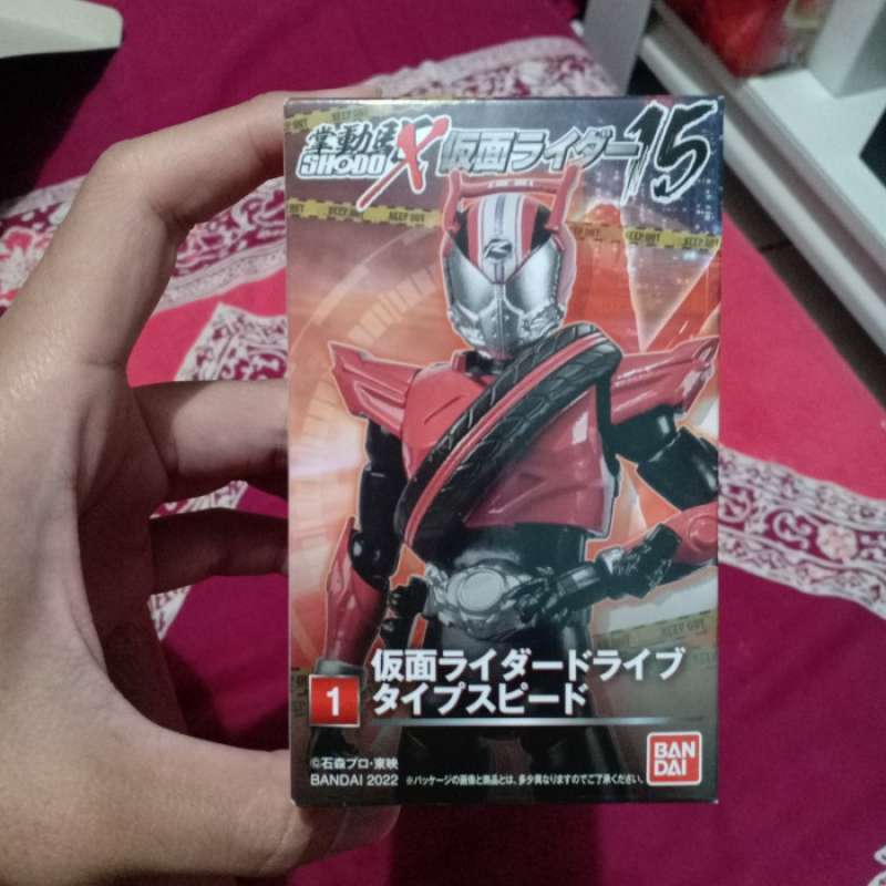 Jual Shodo Kamen Rider Drive X 15 Not Shf Mach Proto Skyrider Formula ...