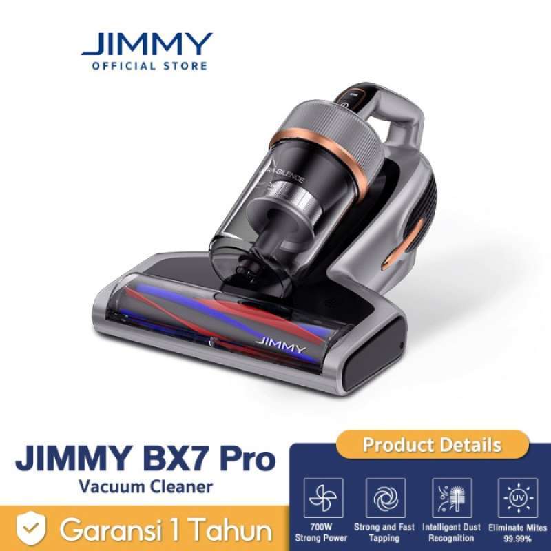 Jual Jimmy Bx7 Pro Anti Dust Mite Uv Vacuum Cleaner Ultrasonic Bed Sofa ...