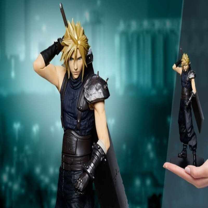 Jual Original Final Fantasy Vii Remake Cloud Strife Statuette -new ...