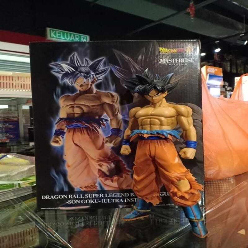 Jual Original Dragon Ball Masterlise Emoving Goku Ultra Instinct - New Rare Di Seller Z-hobby ...