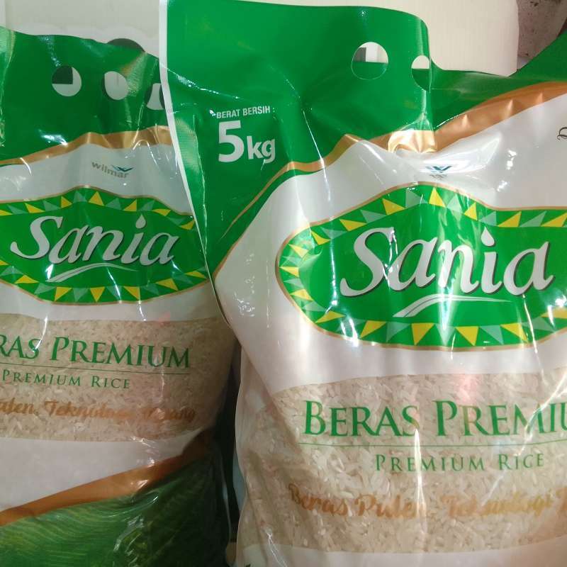 Jual Beras Sania Premium Kemasan 5 kg di Seller Sembako Cece - Kramat ...