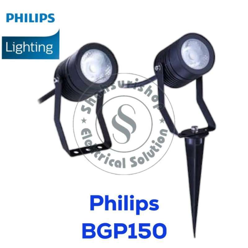 Promo Lampu Led Philips Bgp 150 6W 6 Watt Led Sorot Taman Tancap Dan ...