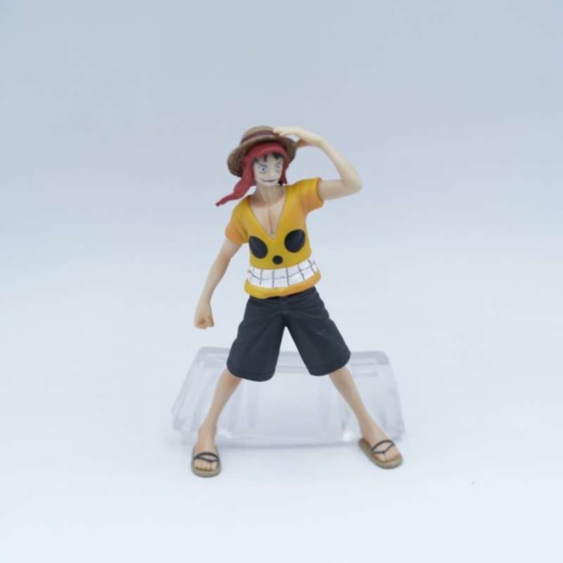 Promo Luffy Yellow One Piece Character Mini Figure Kecil Pajangan ...