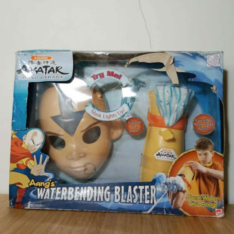 Promo Original Aang Avatar Waterbending Blaster with Mask Mattel Diskon 23% di Seller Indah Toys ...