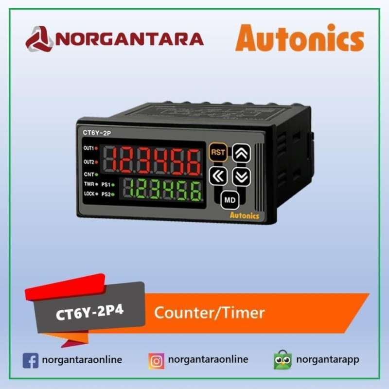 Jual Autonics Counter Timer Ct6y-2p4 Di Seller Pt. Norgantara Prima ...