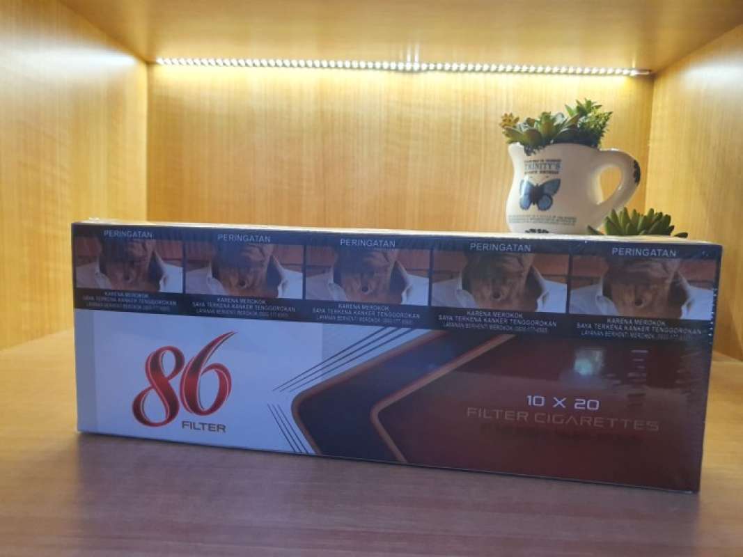 Promo Rokok 86 Filter Putih Sigaret Kretek Mesin (SKM) 20 Diskon 14% di ...