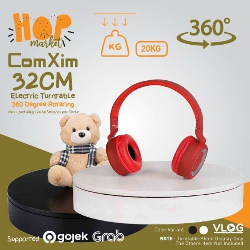 Jual Turntable 32Cm Tempat Foto Produk Putar Stand Display Rotasi ...