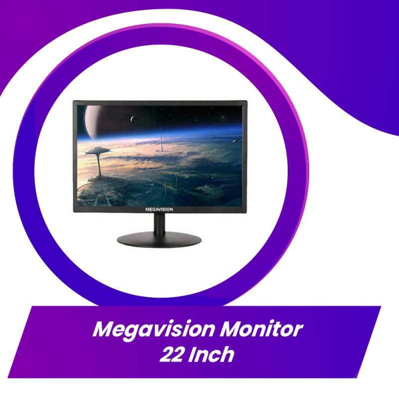 Jual Megavision Monitor 22 Inch HDMI VGA di Seller BANDAR MULTI ...