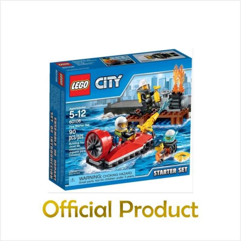 Promo Lego 60106 - City - Fire Starter Set Diskon 17% di Seller Gadget ...