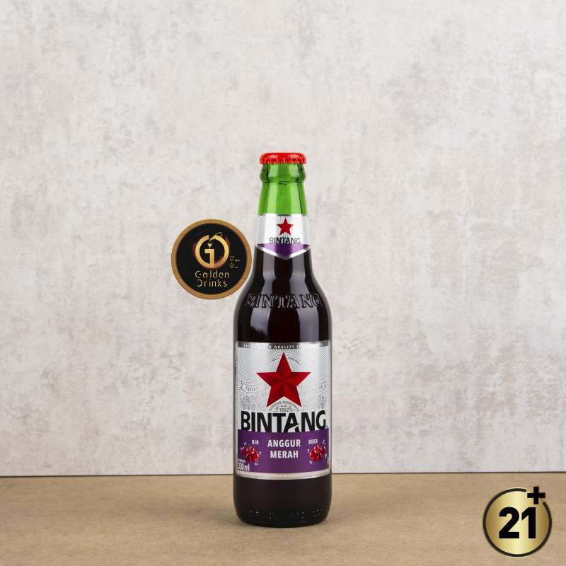 Jual Bintang Anggur Merah Pint 330 Ml (original Dan Resmi By ...