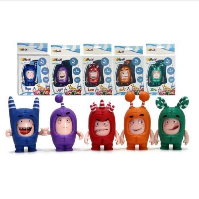 Promo Action Figure Oddbods Original Face Changer Diskon 23% di Seller ...