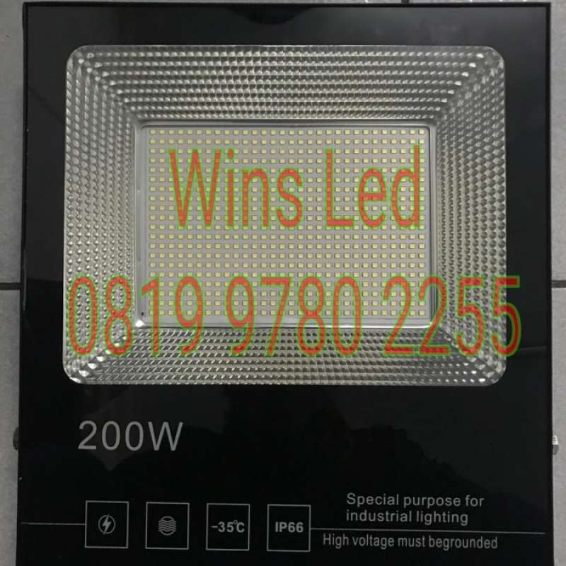 Promo LAMPU SOROT 200W FLOODLIGHT LED 200 WATT KAP SOROT 200WATT SMD Diskon 23% di Seller Berkah ...