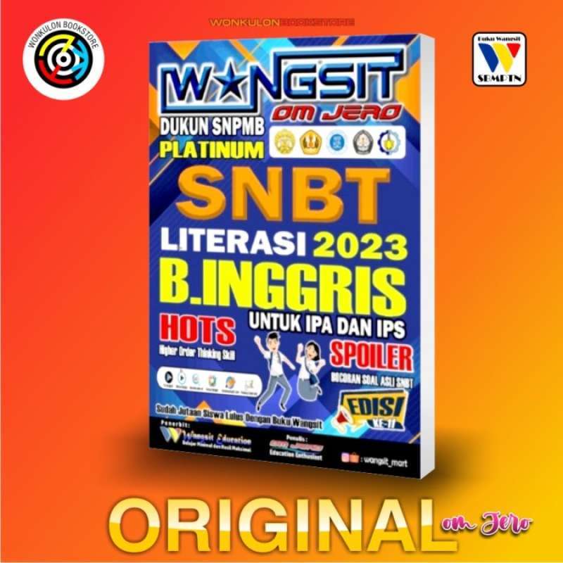 Promo Buku SNBT UTBK TPS LITERASI BHS. INGGRIS 2023 / Wangsit SNBT TPS ...